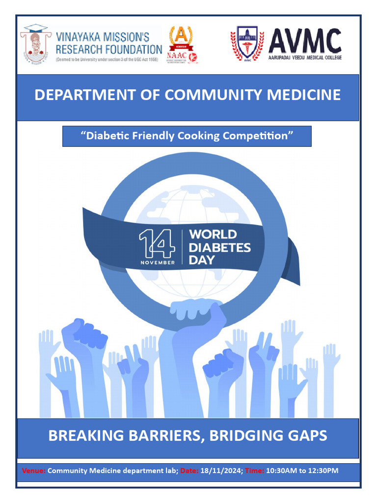 World Diabetic Day 2024 CC Final | PDF