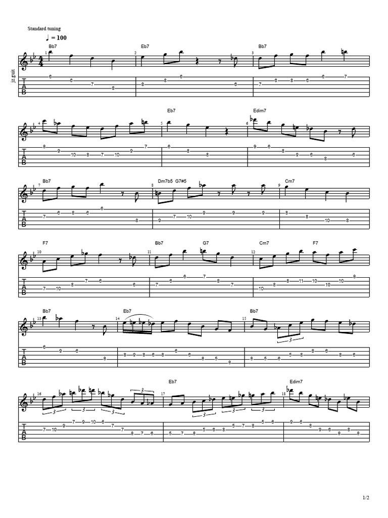 BB Jazz - Blues | PDF