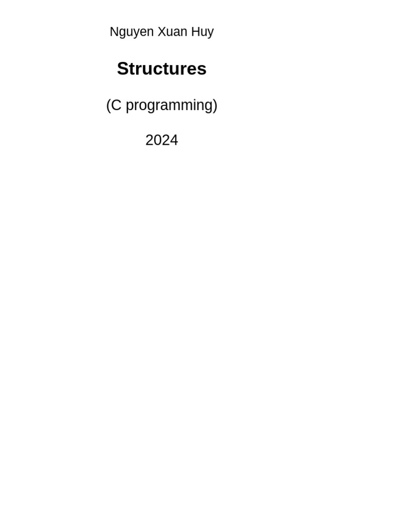 Struct | PDF | Computer Programming | Software Engineering Struct | PDF | Computer Programming | Software Engineering