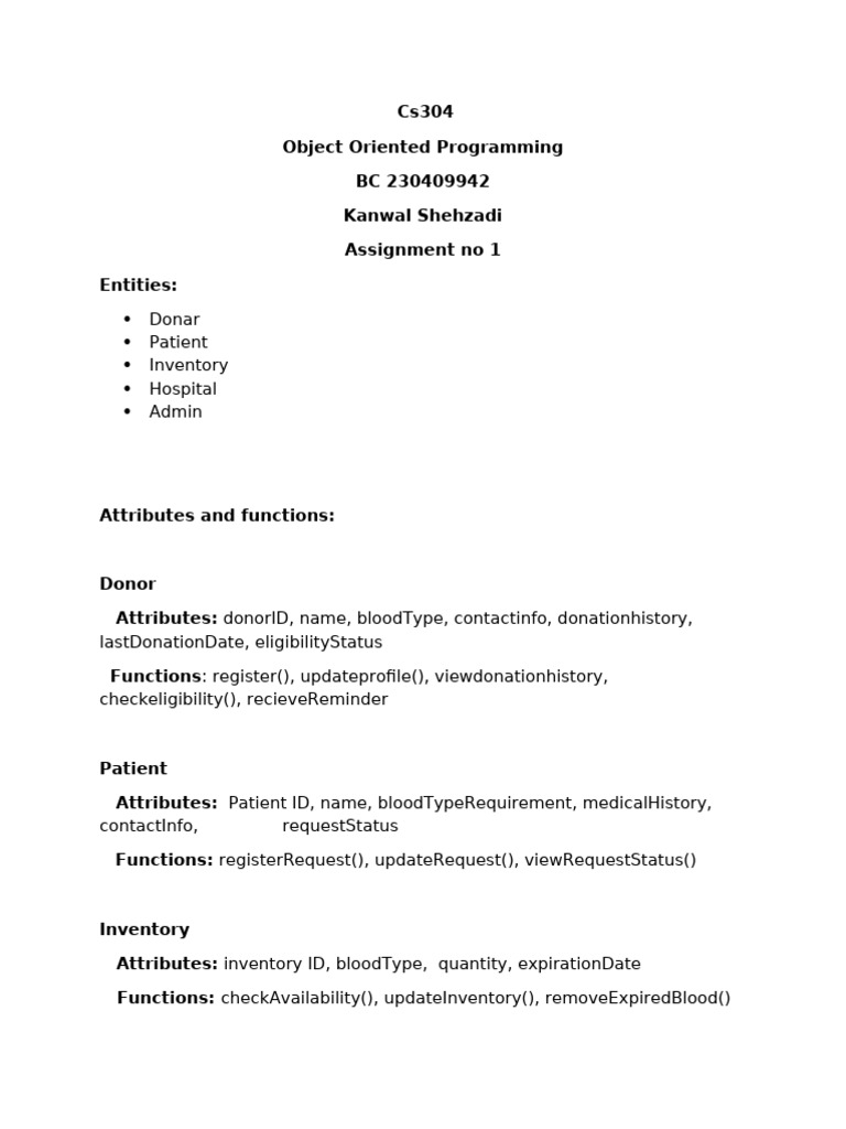 cs304 Asssignment Sol | PDF