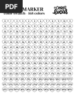 Touch 168 Marker Color Swatch Chart | PDF | Brown | Green