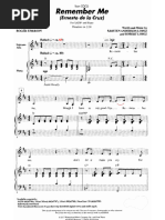 Coco - Remember Me Lullaby - Tabs | PDF | Songs Written | American Music Articles Needing Attention