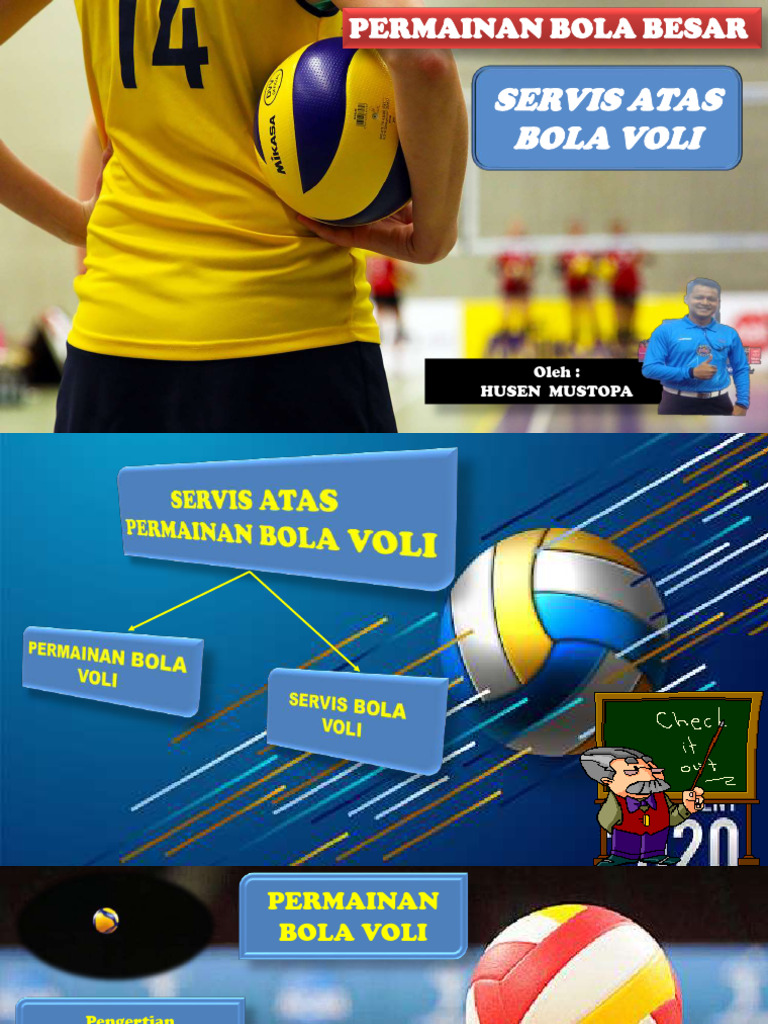 Interaktif Servis Atas Bola Voli | PDF