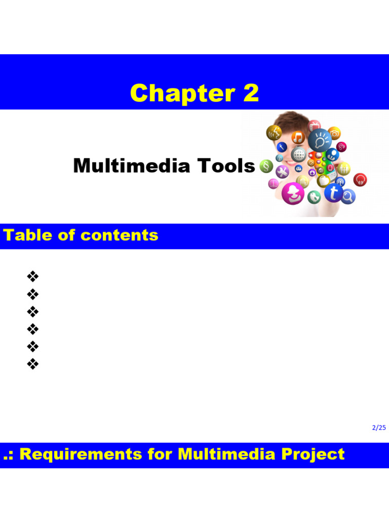 Chapter 2 Multimedia Tools | PDF | Usb | Multimedia