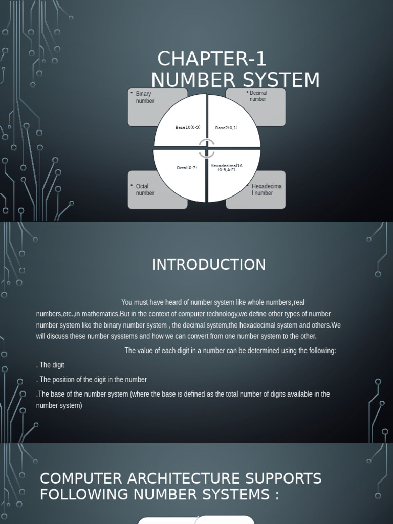Overview of Number Systems in Computing | PDF