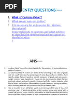 Customs Valuation Rules, 2007 | PDF | Prices | Sales