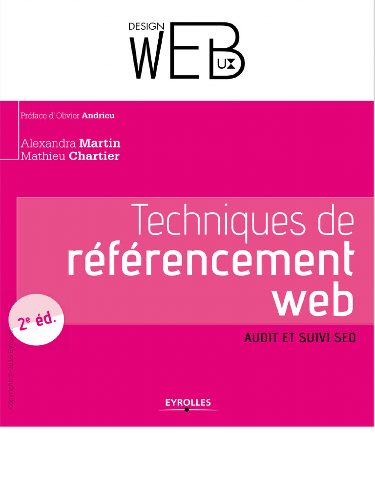 Techniques de Référencement Web Audit Et Suivi SEO. | PDF