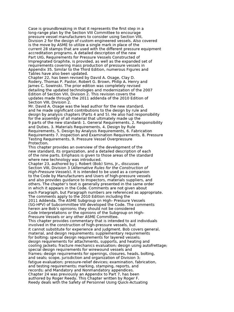 ASME Section VIII Updates Overview | PDF | Lawsuit | Justice