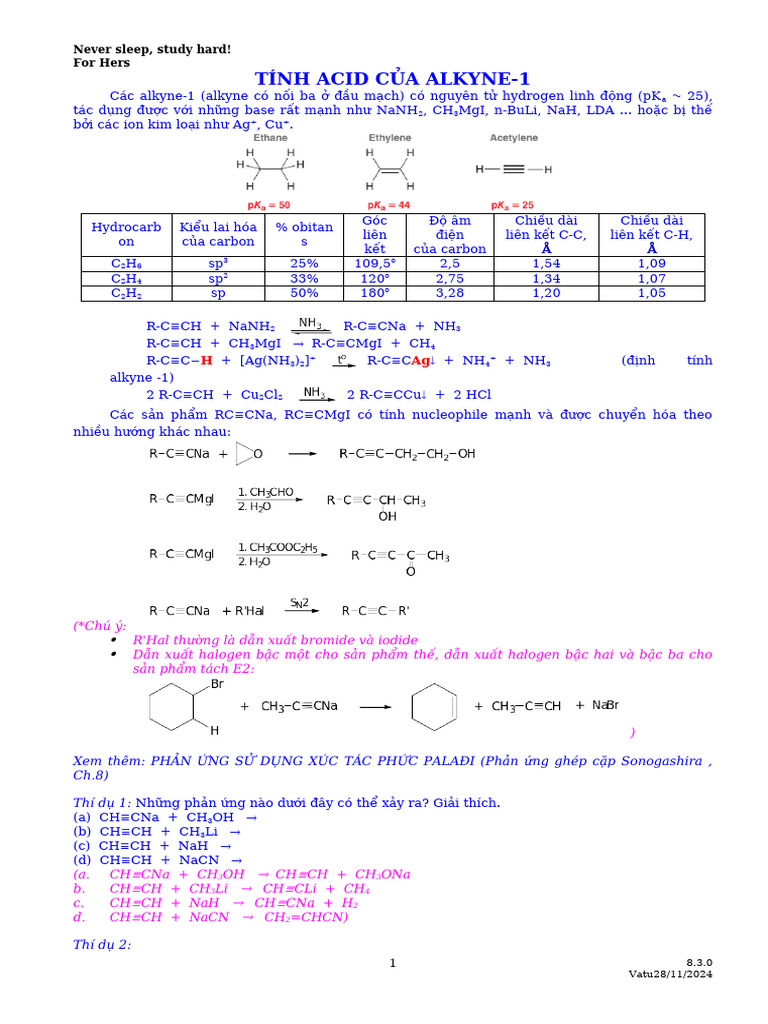 Chuyen de 14 Ankin Tinh Axit Cua Ankin-1 020517 DONE Sach Reference | PDF