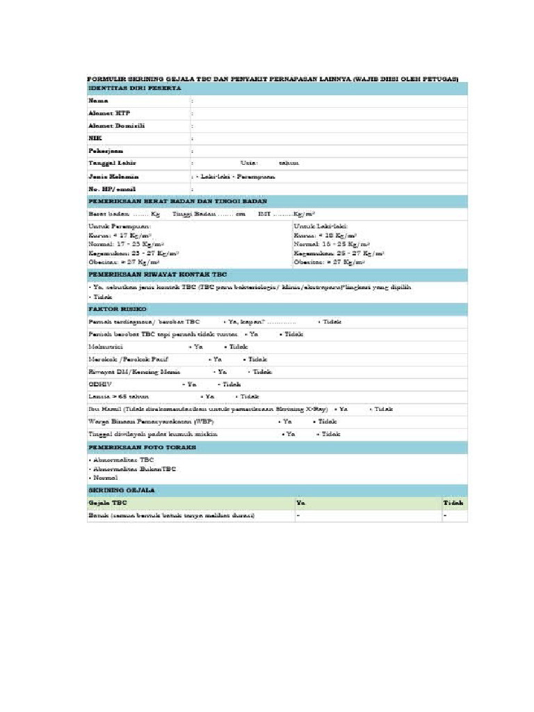5 - Skrining TB | PDF
