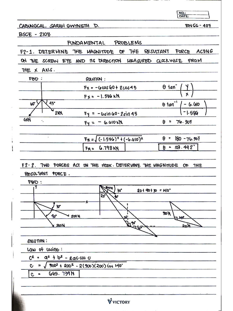 Fundamental Problems | PDF