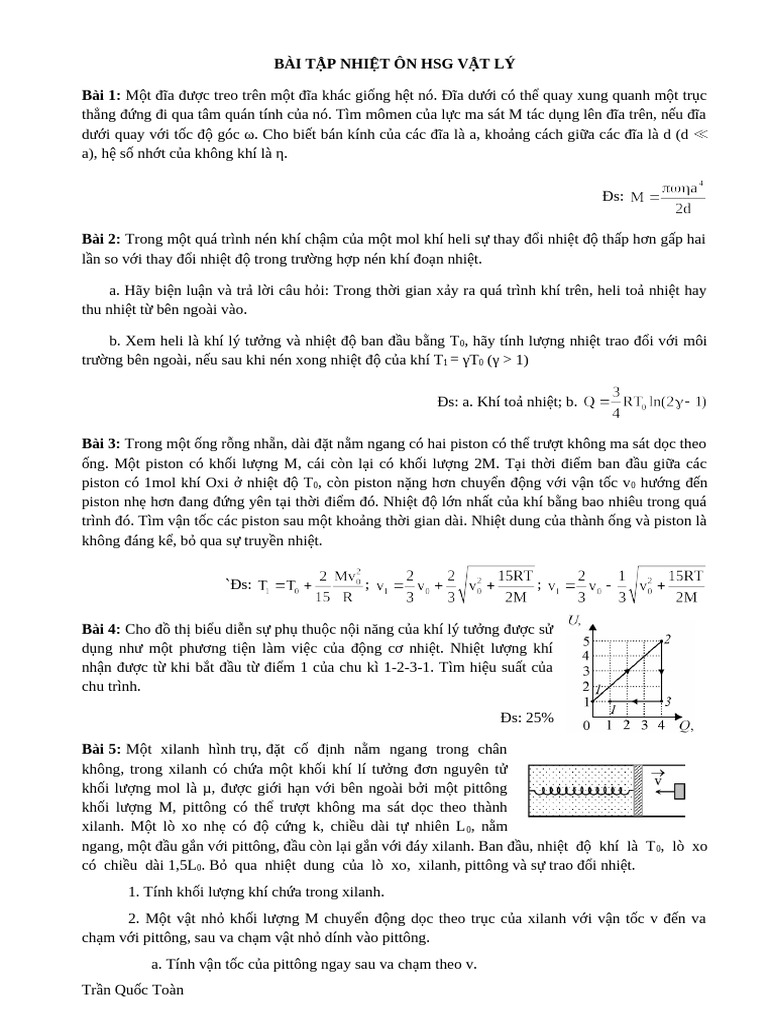 BAi TAp NhiEt On HSG VAt LY - Thuvienvatly.com.a2bc0.41912 | PDF