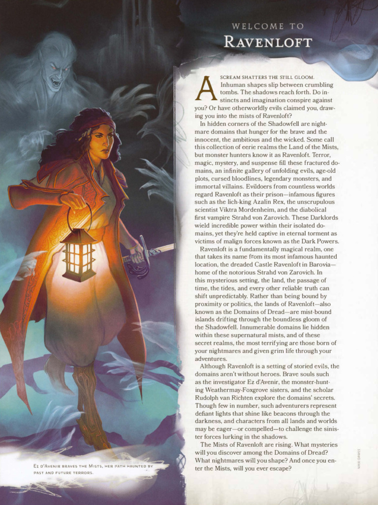 Ravenloft: Enter the Domains of Dread | PDF