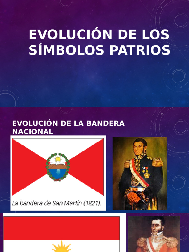 Evolución de Los Simbolos Patrios | PDF