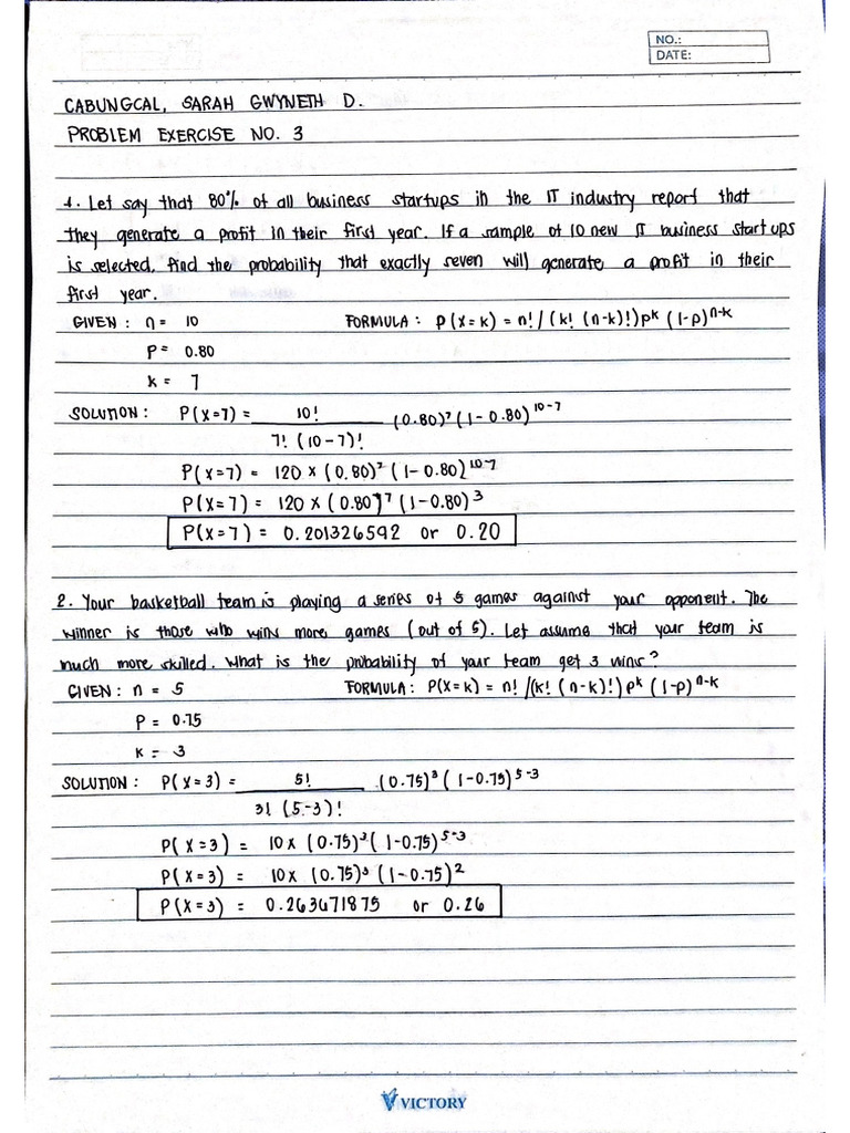 Problem Exercise No.3-EDA | PDF