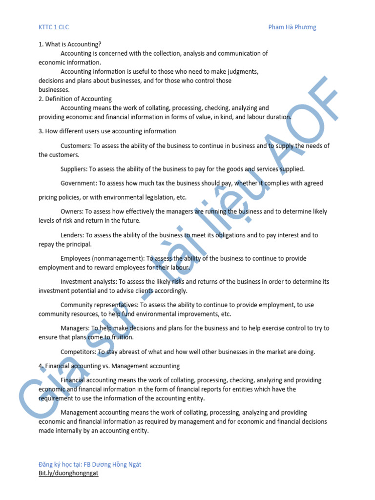 Understanding Accounting Basics | PDF | Information | Accounting