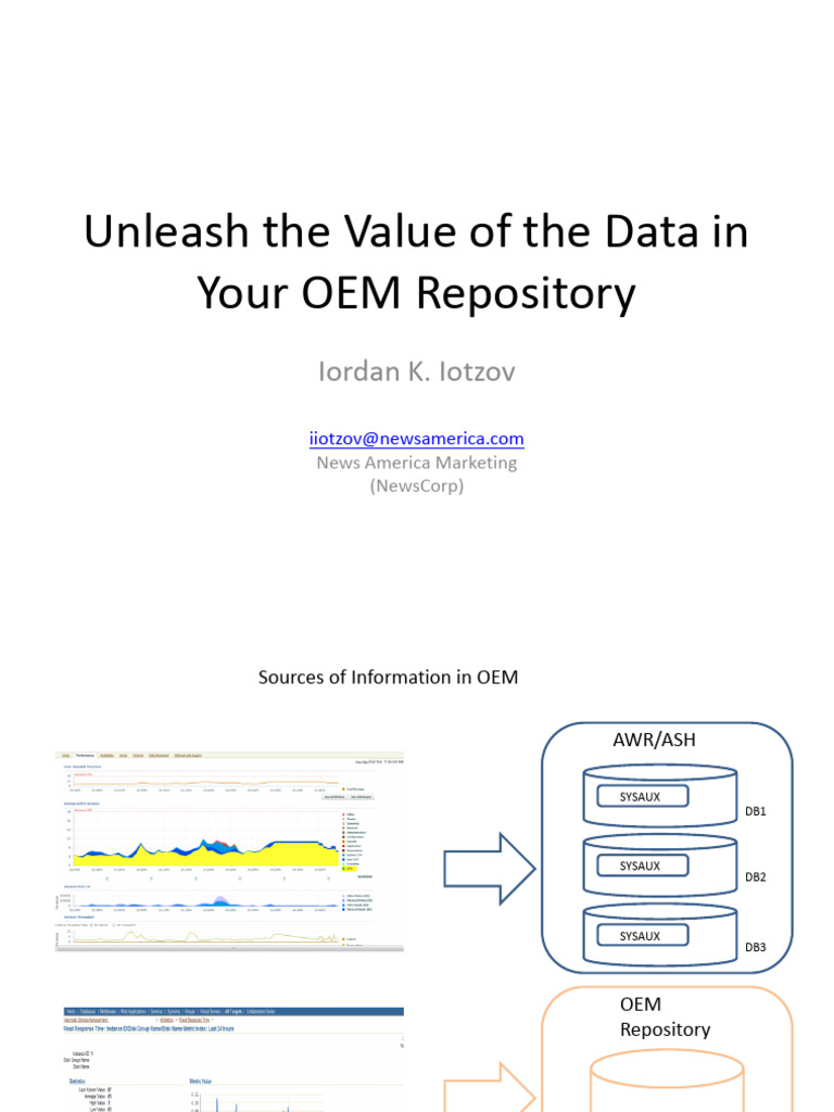 Iotzov OEM Repository | PDF | Databases | Regression Analysis