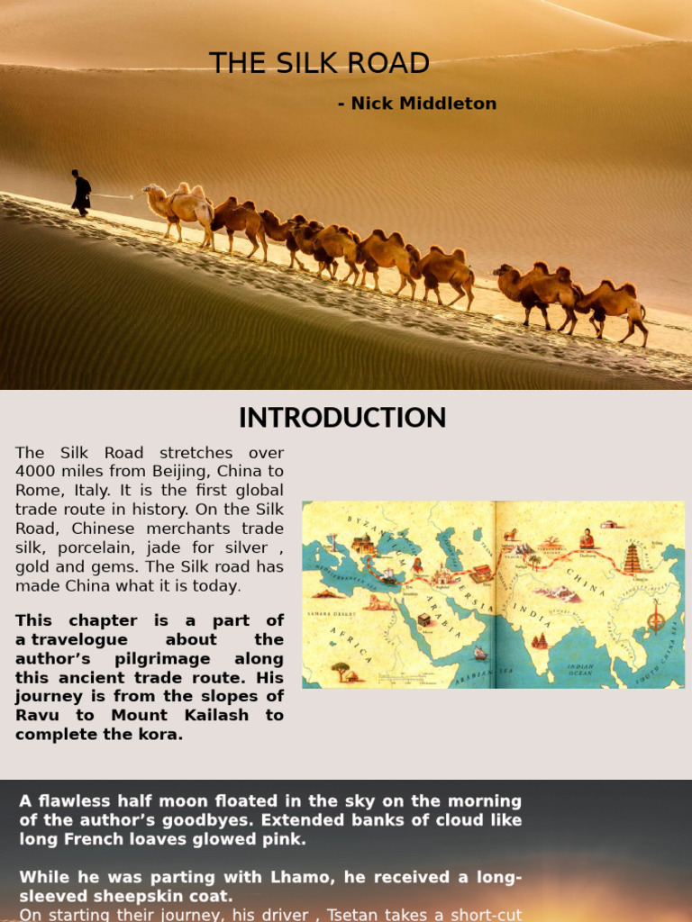 Journey Along the Silk Road Pilgrimage | PDF | Silk Road