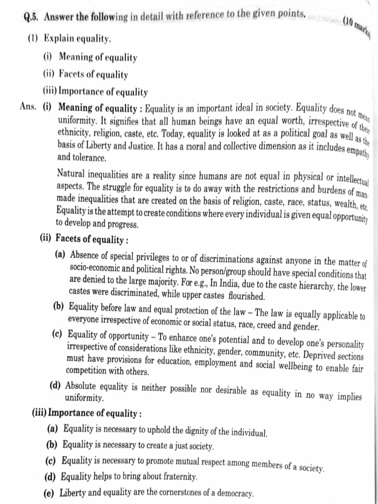 10marks Question | PDF | Social Equality | Caste 10marks Question | PDF | Social Equality | Caste