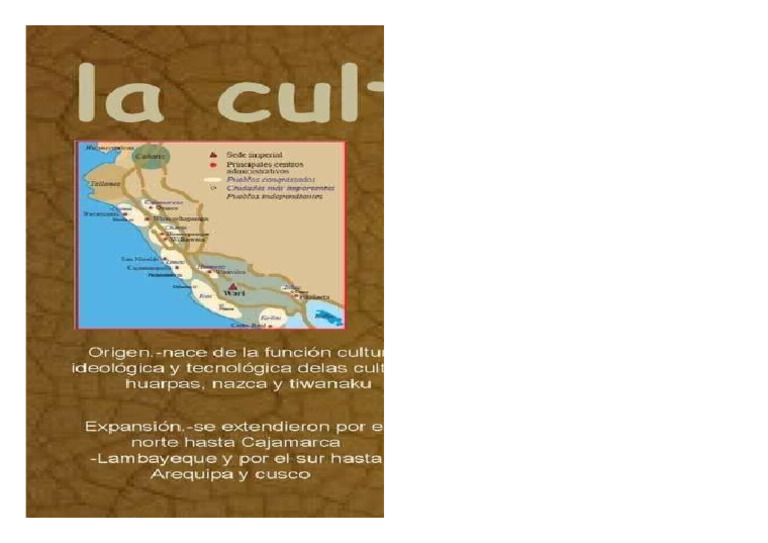 Infografia Cultura Wari | PDF