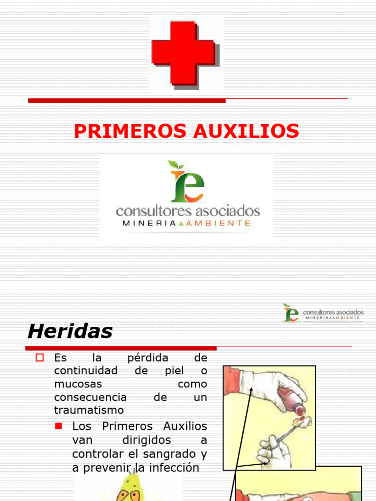 Primeros Auxilios | PDF | Primeros auxilios | Herida