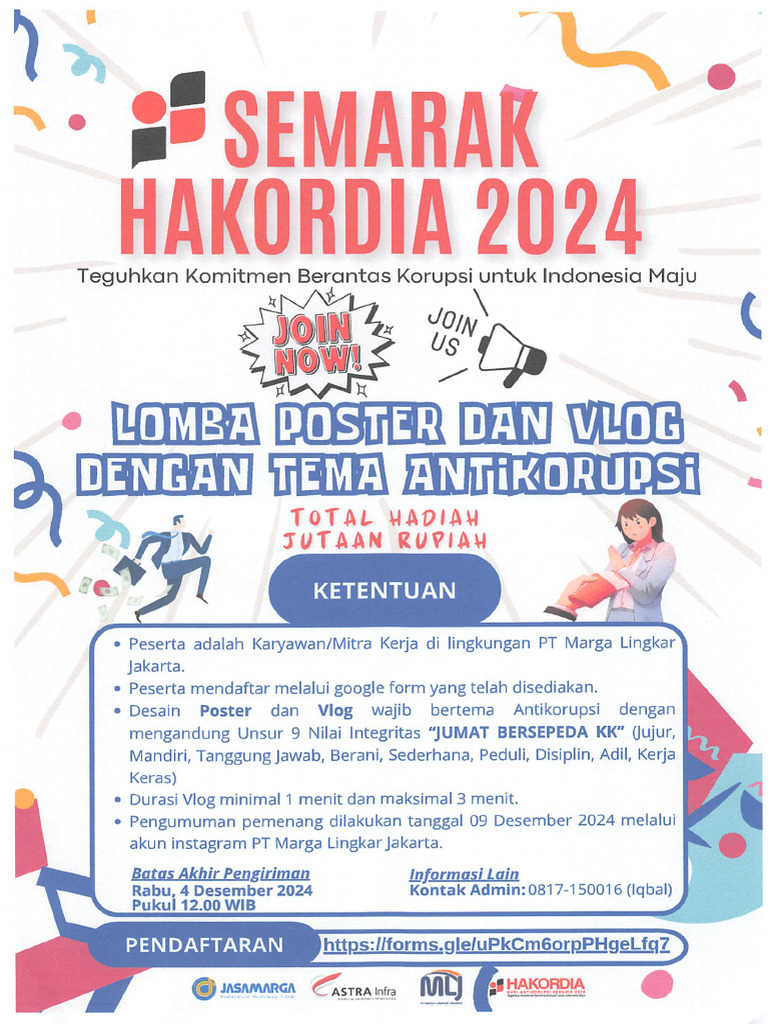 Lomba Poster Dan Vlog HAKORDIA 2024 | PDF
