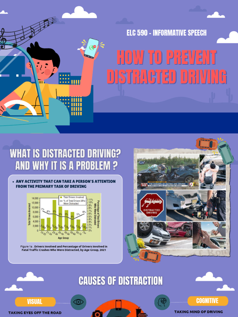 ISPEECH ELC Distracted Driving | PDF | Transport Safety | Land Transport