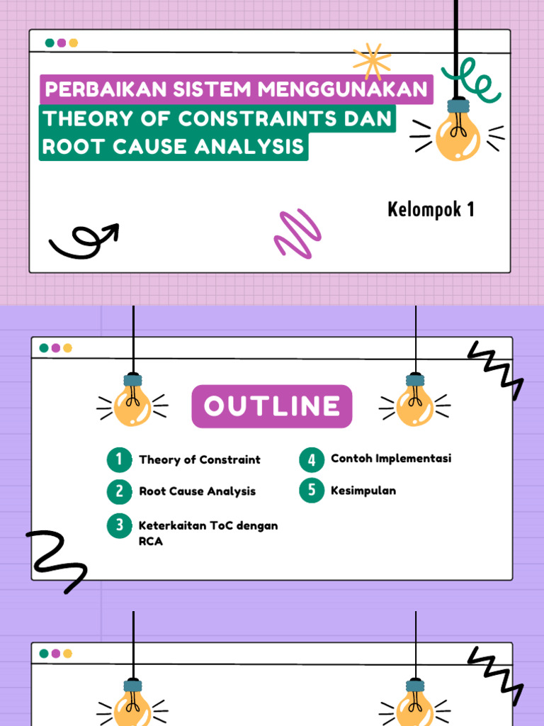 Theory of Constraints Dan Root Cause Analysis | PDF
