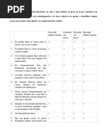 Teste AQ-10 para Adolescentes com Autismo | PDF