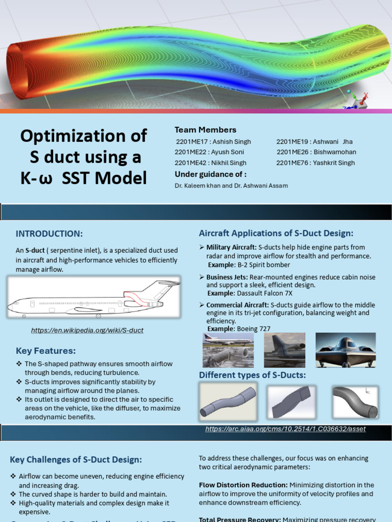 Optimisation of S Duct | PDF | User Interface | Simulation