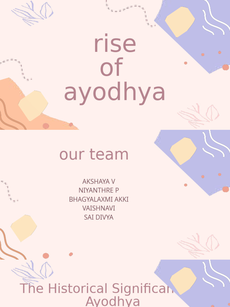 Rise of Ayodhya | PDF