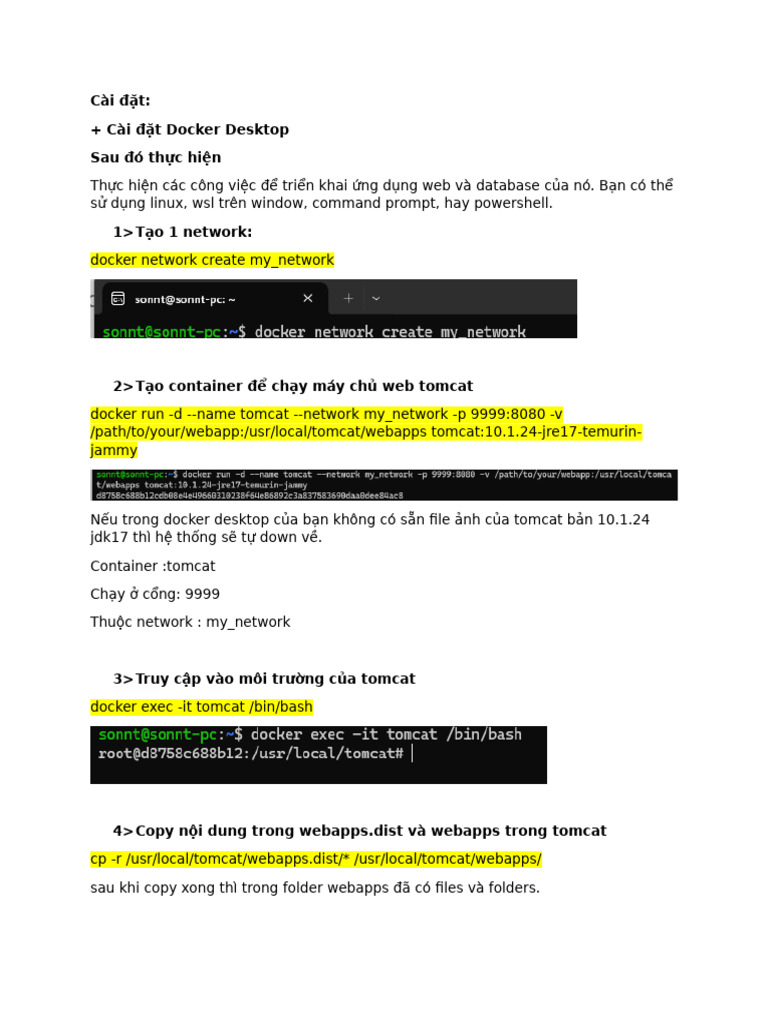 Huong Dan Cai Dat | PDF