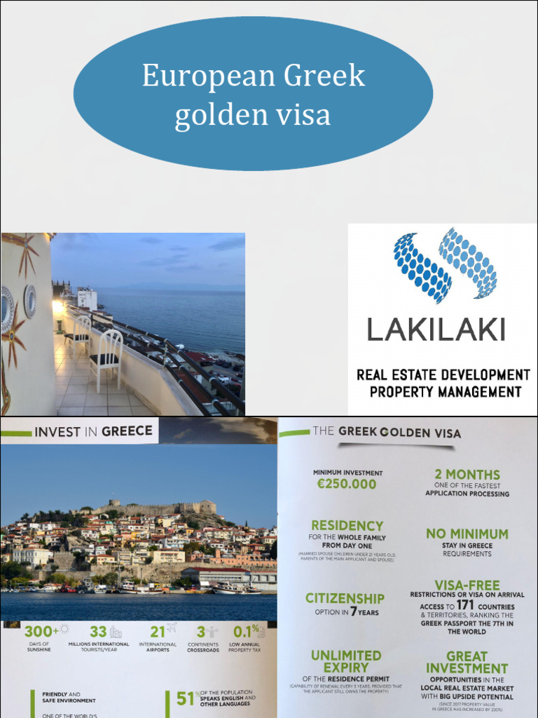 2024-European Greek Golden Visa by Real Estate Investment | PDF | Travel Visa | Greece