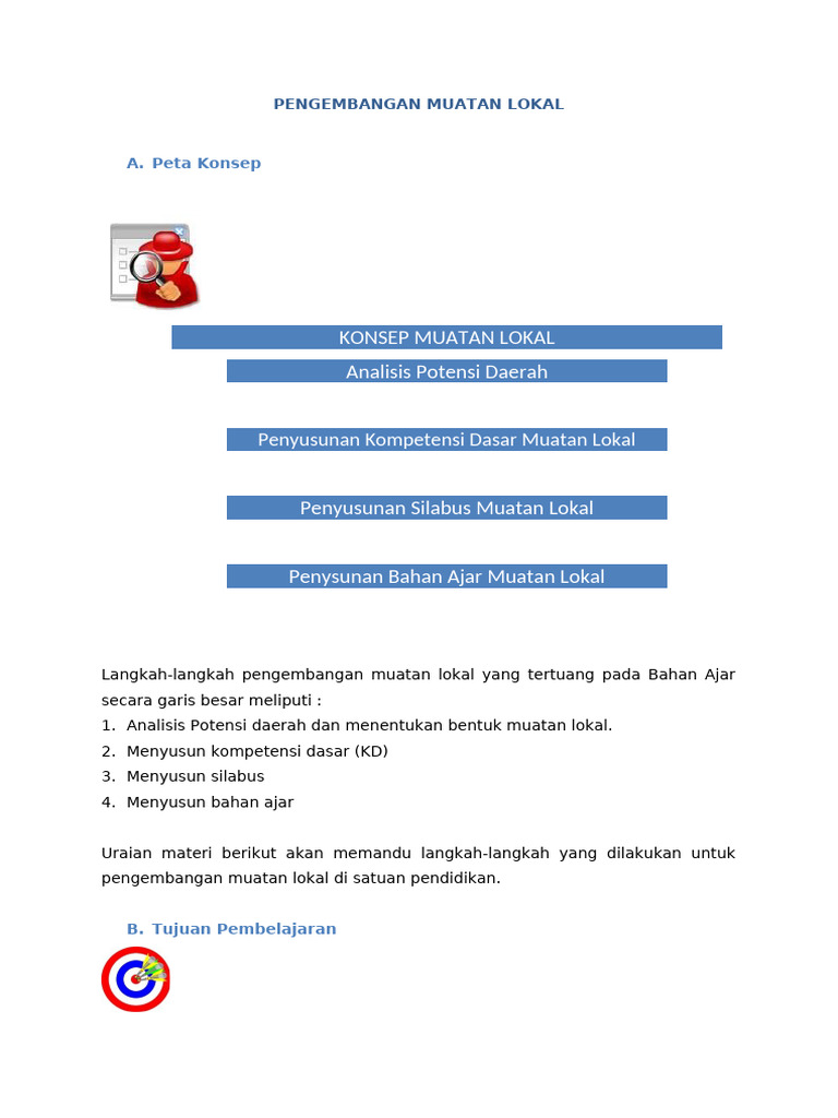 Pengembangan Muatan Lokal Pendidikan | PDF