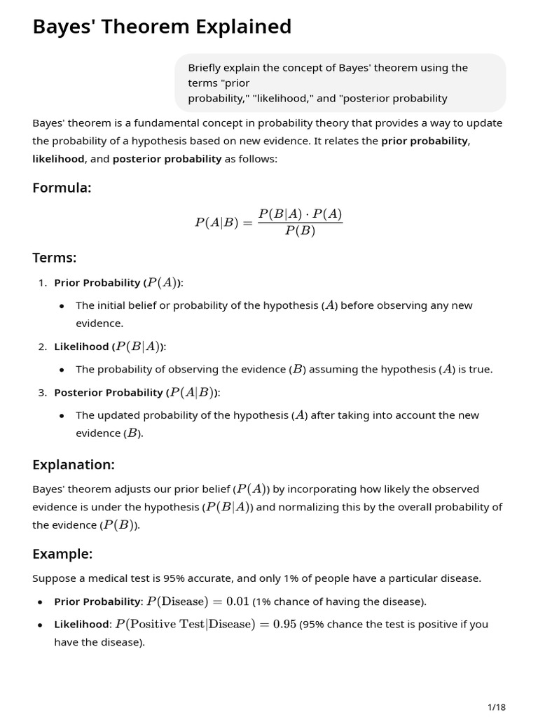 Understanding Bayes' Theorem and Classifiers | PDF | Support Vector Machine | Bayesian Network
