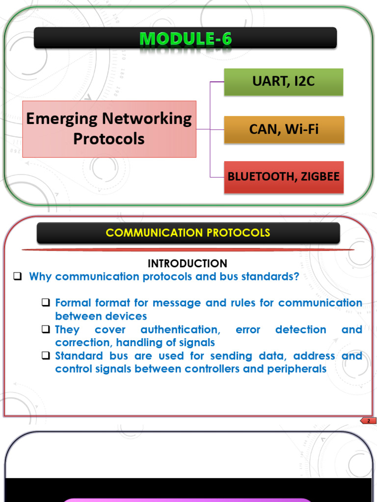 Esd Module-6 | PDF | Bluetooth | Computer Network