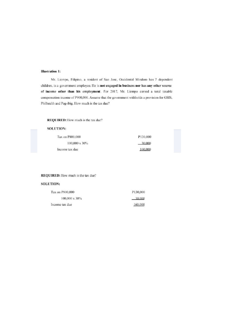 Taxation Discussion 03 | PDF
