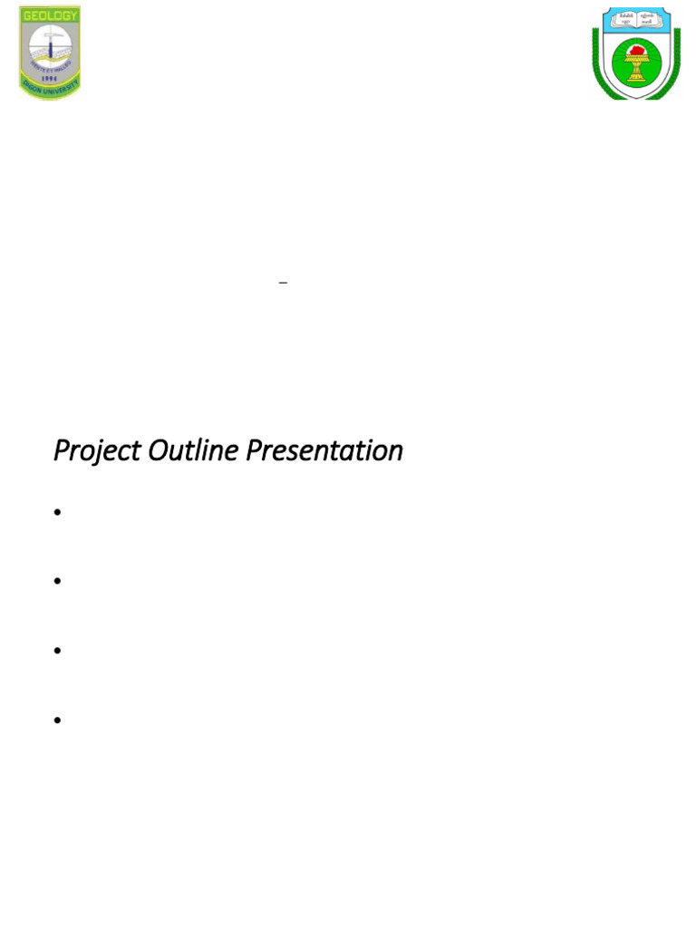 Project Outline Presentation (NKL) | PDF | Stratigraphy | Geology