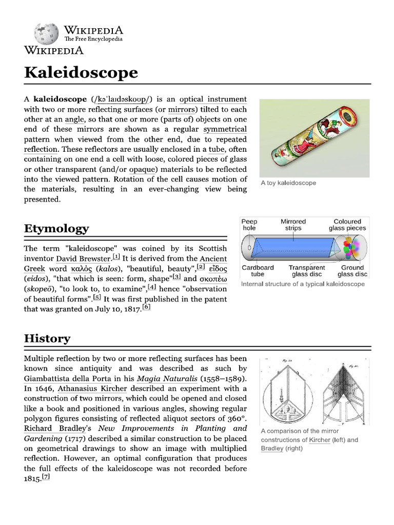 Kaleidoscope | PDF
