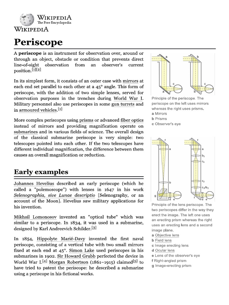 Periscope | PDF