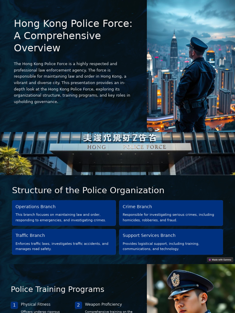 Overview of Hong Kong Police Force | PDF | Police | Crimes