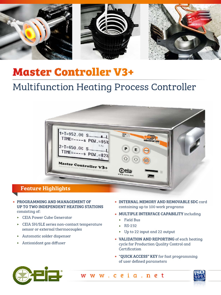 MasterControllerV3 Plus | PDF | Calibration | Programmable Logic Controller