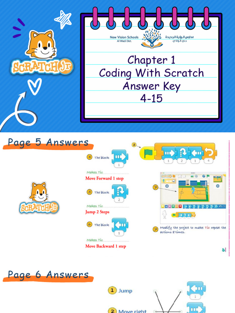 Scratch Coding Answer Key | PDF