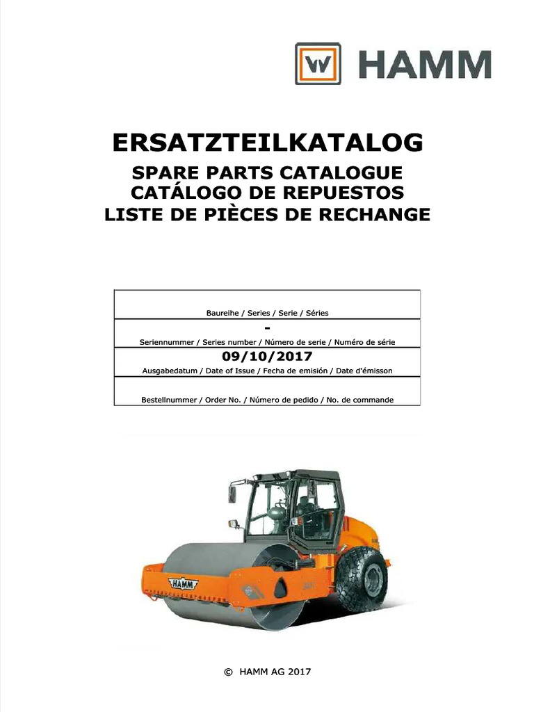 Catálogo Hamm 3411 | PDF