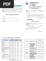 Form 138-REPORT CARD GR. III | PDF | Teachers | Quality Of Life