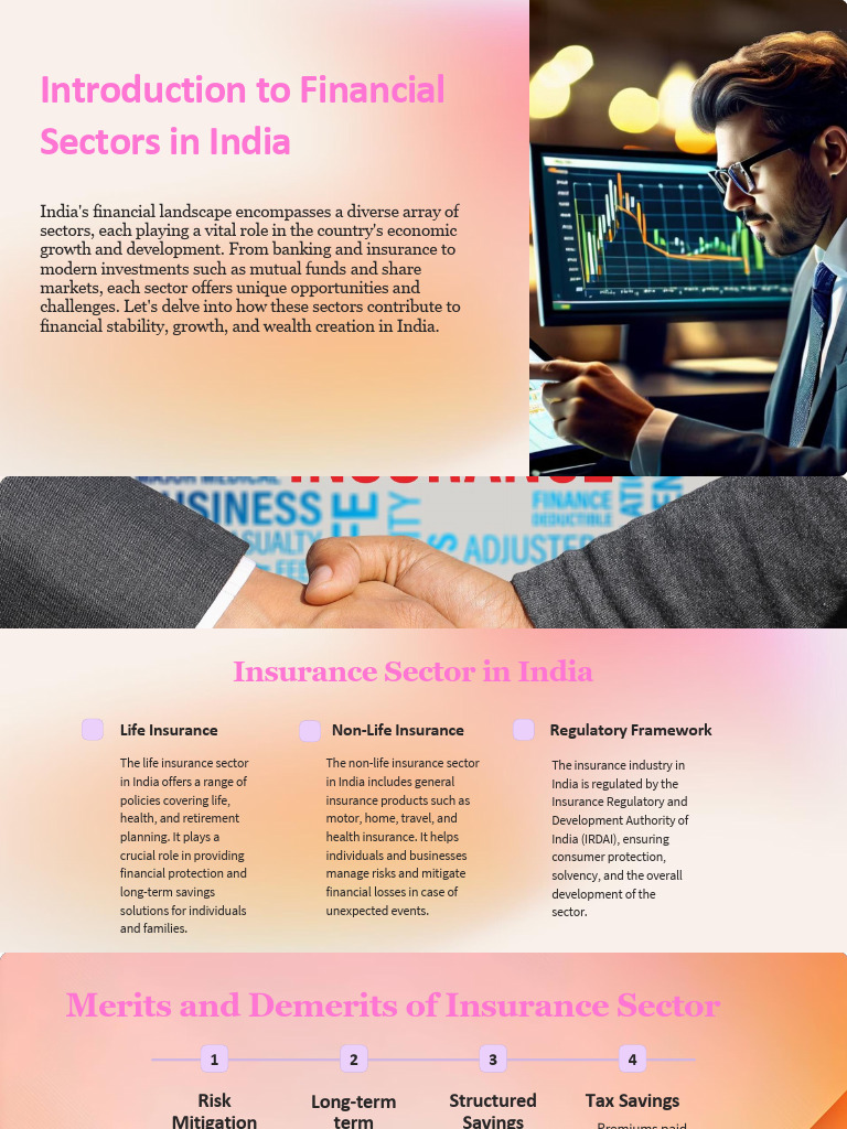 Introduction To Financial Sectors in India | PDF | Investment Fund ...