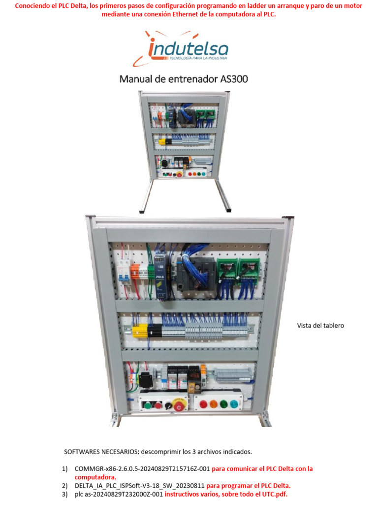 Manual AS300 PLC | PDF | Ventana (informática) | Informática