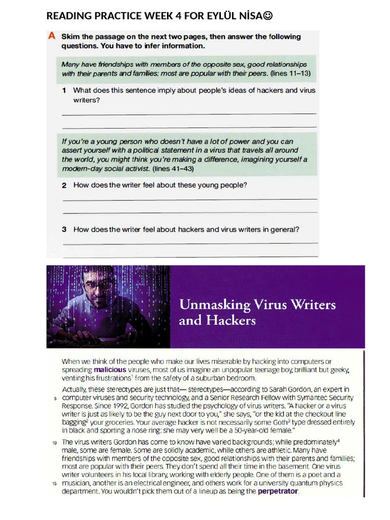 Reading Practice | PDF