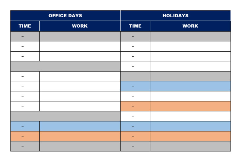 Time Table 2025 | PDF