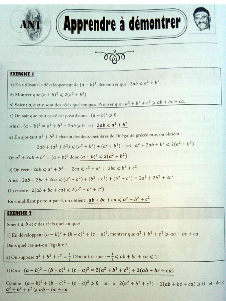 Calcul Dans R Et Vectoriel | PDF